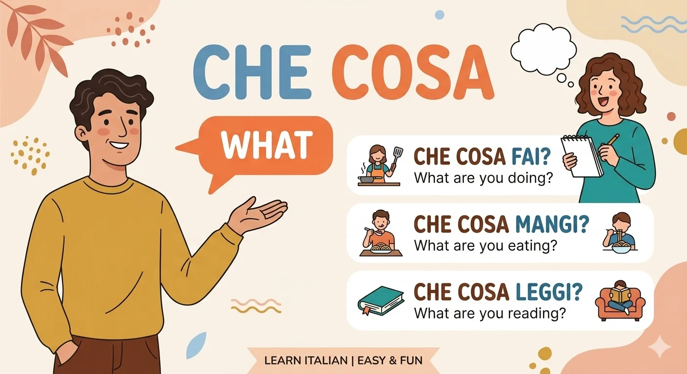 What Does Che Cosa Mean in Italian? Meaning and Usage Explained in 2026