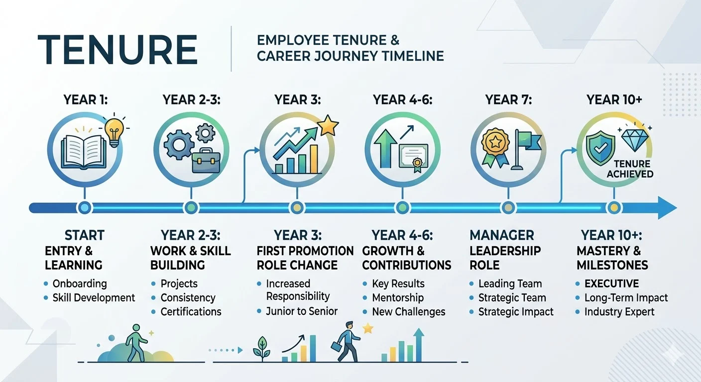 What Does Tenure Mean in a Job? Definition, Examples, and Guide for 2026