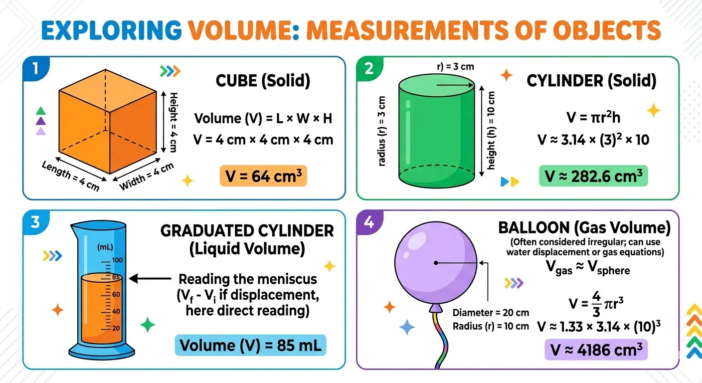 What Does Volume Mean in Science? Definition, Formula, and Examples for ...